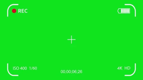 Camera recording screen. Camera viewfind... | Stock Video | Pond5