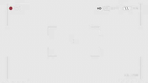 Camera recording screen overlay with alp... | Stock Video | Pond5