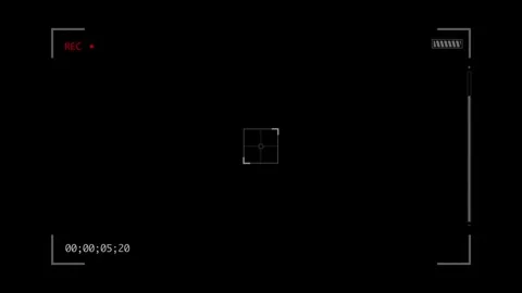 Camera Overlay Shutter Viewfinder Stock Footage ~ Royalty Free Stock ...