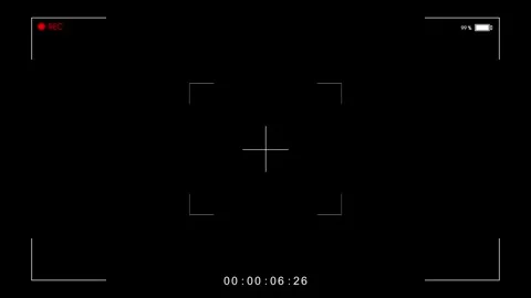 Camera recording screen overlay with alp... | Stock Video | Pond5