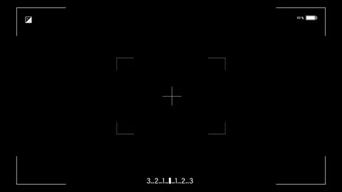 Camera recording screen overlay with alp... | Stock Video | Pond5