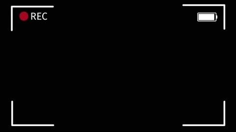 Camera recording screen, viewfinder on b... | Stock Video | Pond5