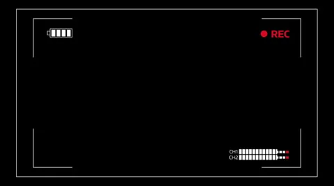 Camera viewfinder digital overlay displa... | Stock Video | Pond5