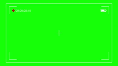 Camera Overlay Shutter Viewfinder Stock Footage ~ Royalty Free Stock ...