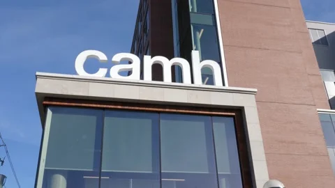 CAMH exterior. Centre for Addiction and ... | Stock Video | Pond5