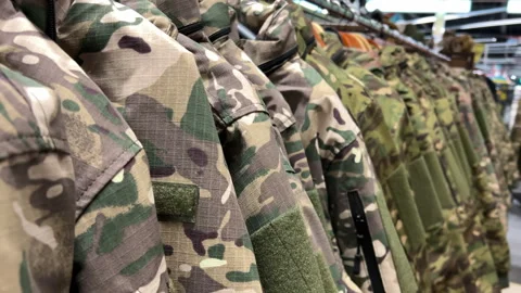 Military Pattern Stock Footage ~ Royalty Free Stock Videos | Pond5