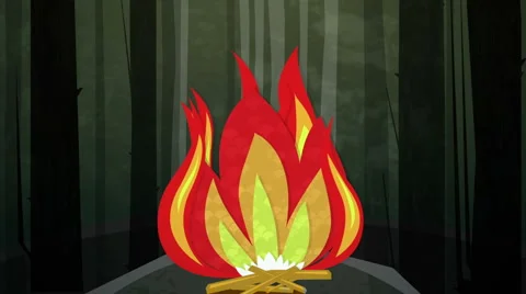 Campfire Animation Stock Video Footage | Royalty Free Campfire ...