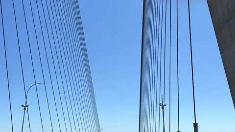 The Canada Line's North Arm Bridge Over ... | Stock Video | Pond5