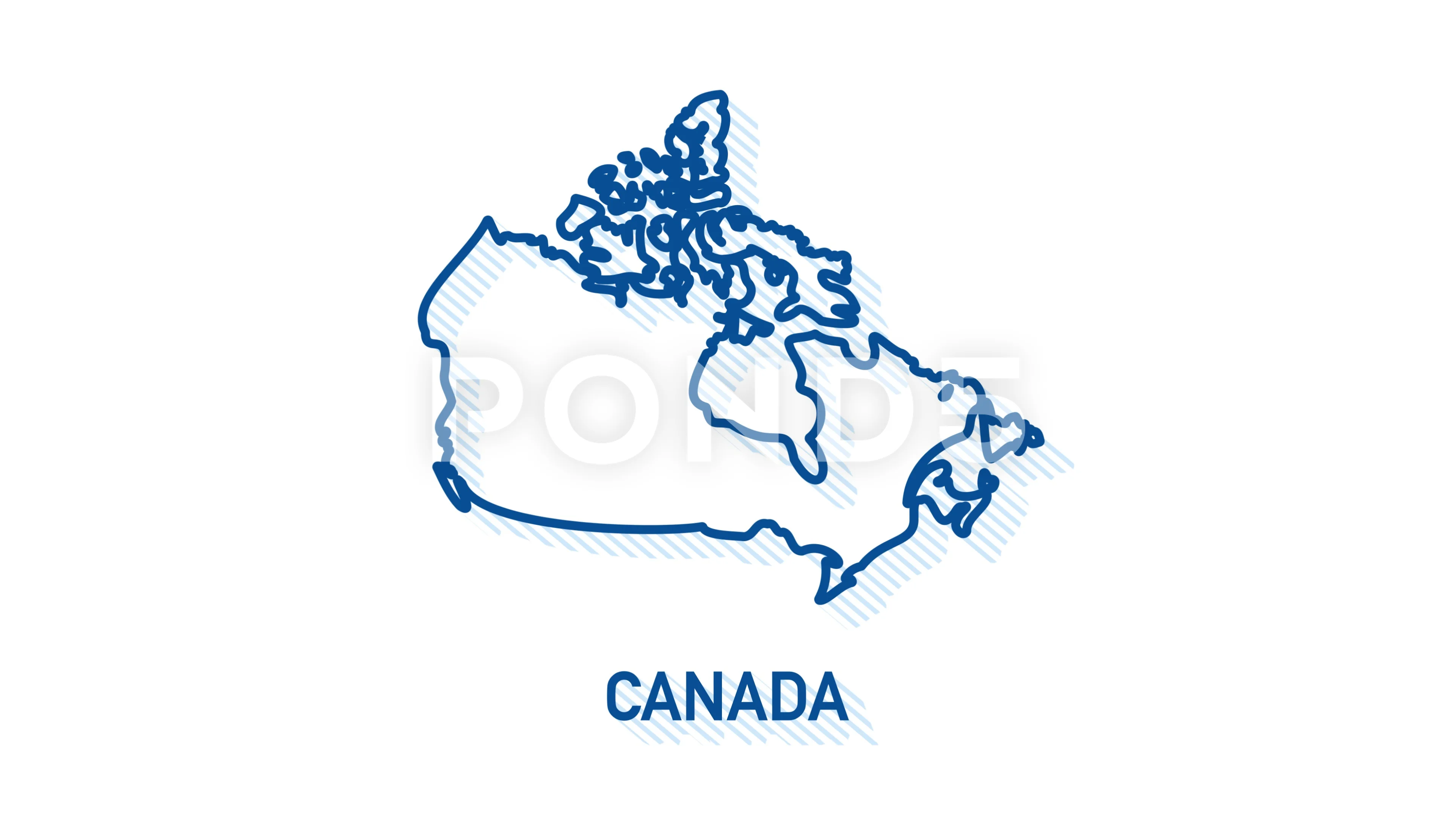 Canada Map Icon