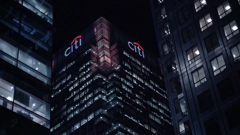 Canary Wharf Night Stock Footage ~ Royalty Free Stock Videos | Pond5