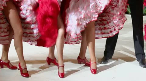 Cancan Dance Stock Video Footage | Royalty Free Cancan Dance Videos | Pond5