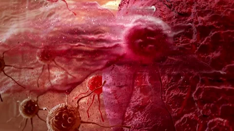 Cancer Cells With High Details animation... | Stock Video | Pond5