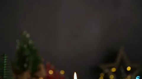 a candle burns in the form of a rabbit, ... | Stock Video | Pond5