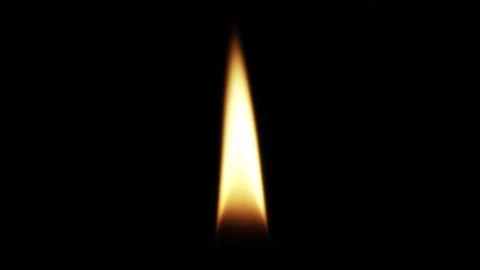 Candle Fire Flame Realistic Simulation -... | Stock Video | Pond5