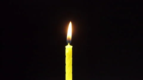 Candle Flame Alpha Stock Footage ~ Royalty Free Stock Videos | Pond5