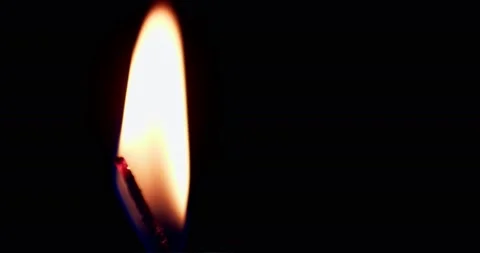 Candle Flame Alpha Channel Stock Video Footage | Royalty Free Candle ...