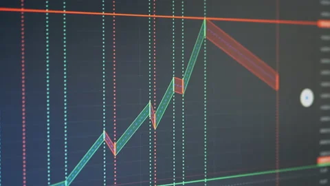 Backgrounds For Work Chart 4K Stock Video Footage | Royalty Free ...