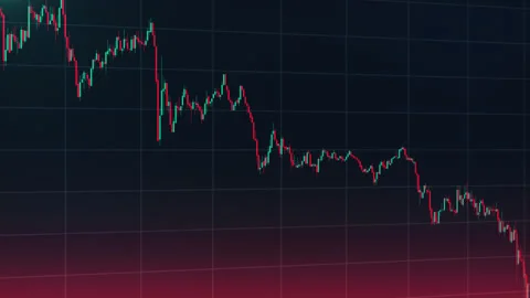 Candlestick Downtrend Pattern Animation | Stock Video | Pond5