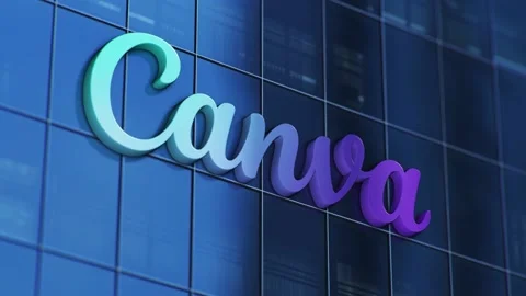 canva logo animation
