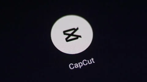 Capcut App Icon Launching On Smartphone ... | Stock Video | Pond5