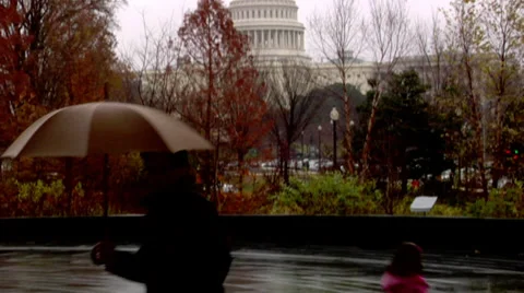 Washington Dc Rain Stock Video Footage | Royalty Free Washington Dc ...