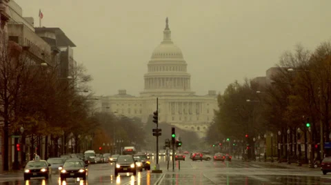 Washington Dc Rain Stock Video Footage | Royalty Free Washington Dc ...