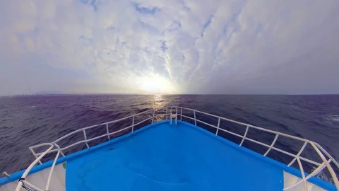 Capture the stunning front and top view ... | Stock Video | Pond5