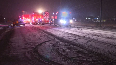 Car Accident Night Stock Video Footage | Royalty Free Car Accident ...