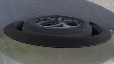 The car and its parts in motion. | Stock Video | Pond5