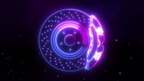 Car Brakes Icon Stock Video Footage | Royalty Free Car Brakes Icon ...