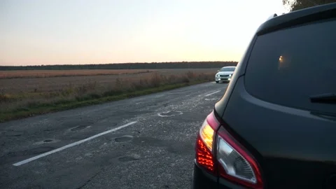 Car Emergency Stop Hazard Light Vehicle ... | Stock Video | Pond5