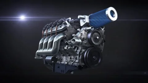 Car Engine Animation Stock Video Footage | Royalty Free Car Engine ...