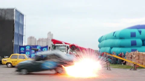 Car Explosion Stock Footage ~ Royalty Free Stock Videos | Pond5