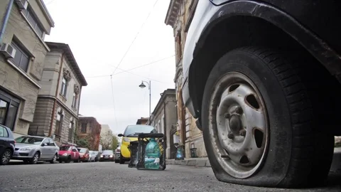 Exploding Tire Stock Footage ~ Royalty Free Stock Videos | Pond5