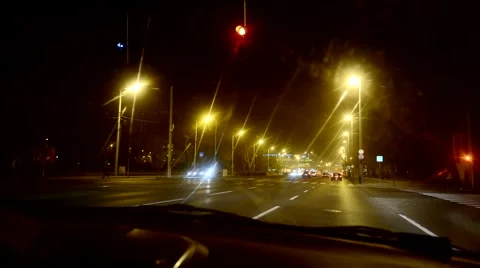 Car interior in moving vehicle | Stock Video | Pond5