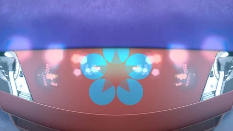 After Effects: Car Logo Reveal With Fabric #110288647