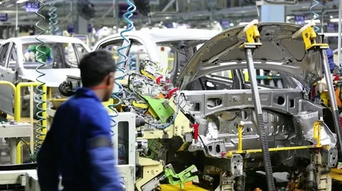 Car Manufacturing Stock Footage ~ Royalty Free Stock Videos | Pond5