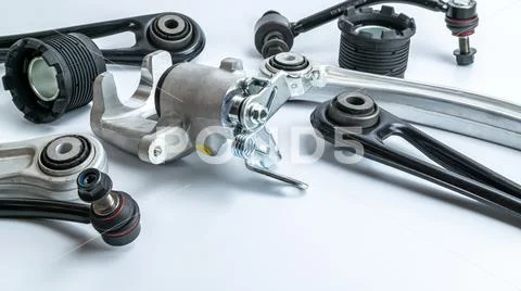 Photograph: Car motor parts. Auto motor mechanic spare or automotive ...