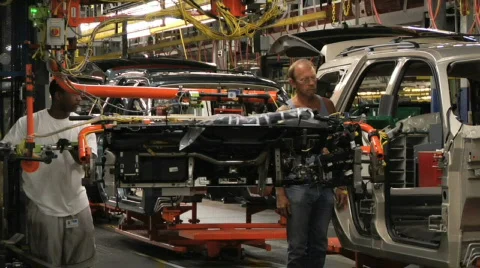 Car Plant Stock Footage ~ Royalty Free Stock Videos | Pond5