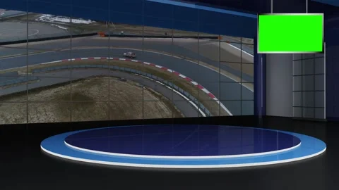 Car Racing-05-Virtual Green Screen Backg... | Stock Video | Pond5