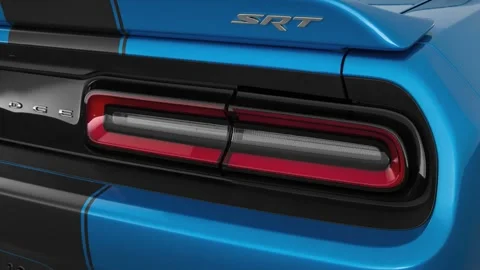 Dodge Challenger Back Stock Footage ~ Royalty Free Stock Videos | Pond5