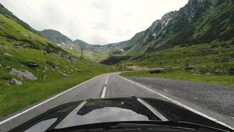 Car ride Point Of View, The Majestic Tra... | Stock Video | Pond5