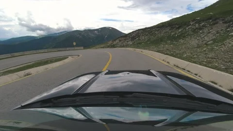 Car ride Point Of View, The Majestic Tra... | Stock Video | Pond5