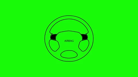 Car Steering Wheel Turning Animation –... | Stock Video | Pond5