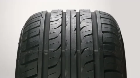 Car Tire at the Point of Sale 4K | Stock Video | Pond5