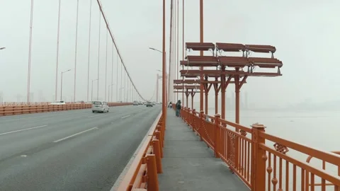 Suspension Bridge Car Stock Videos – Royalty-Free HD & 4K Videos | Pond5