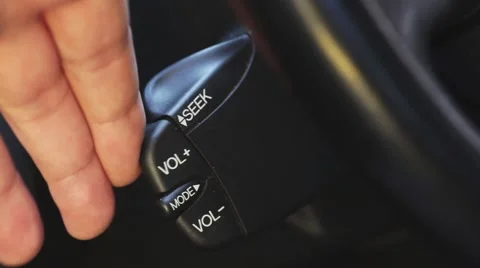 Car volume keys | Stock Video | Pond5