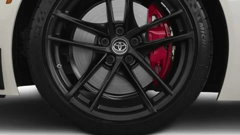 Car wheel close up side view Absolute Ze... | Stock Video | Pond5