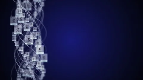 CARBON MOLECULE, Animation, Rendering, B... | Stock Video | Pond5