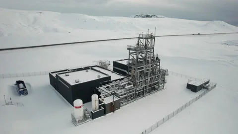 Carbon neutral CO2 reuse, recycling for ... | Stock Video | Pond5